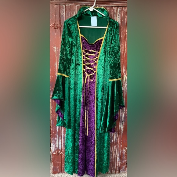 Renaissance | Dresses | Nwt Costume Velvet Renaissance Medieval Dress ...